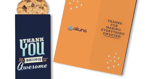 Full-Color Custom Sweeter Cards with Chocolate Chip Cookies