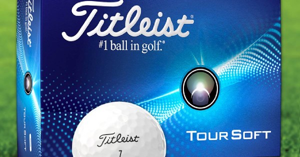 Titleist Tour Soft Custom Logo Golf Balls / Dozen