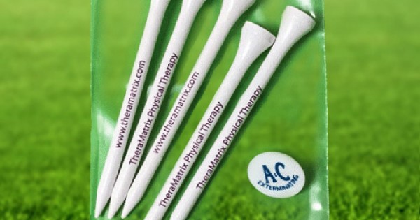 Custom Golf Tee Poly Pack - 51