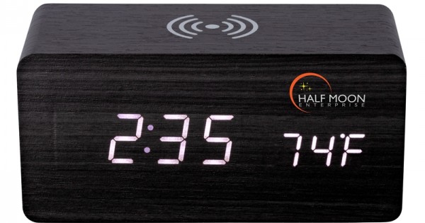 Opus Wireless Charging Speaker with Clock